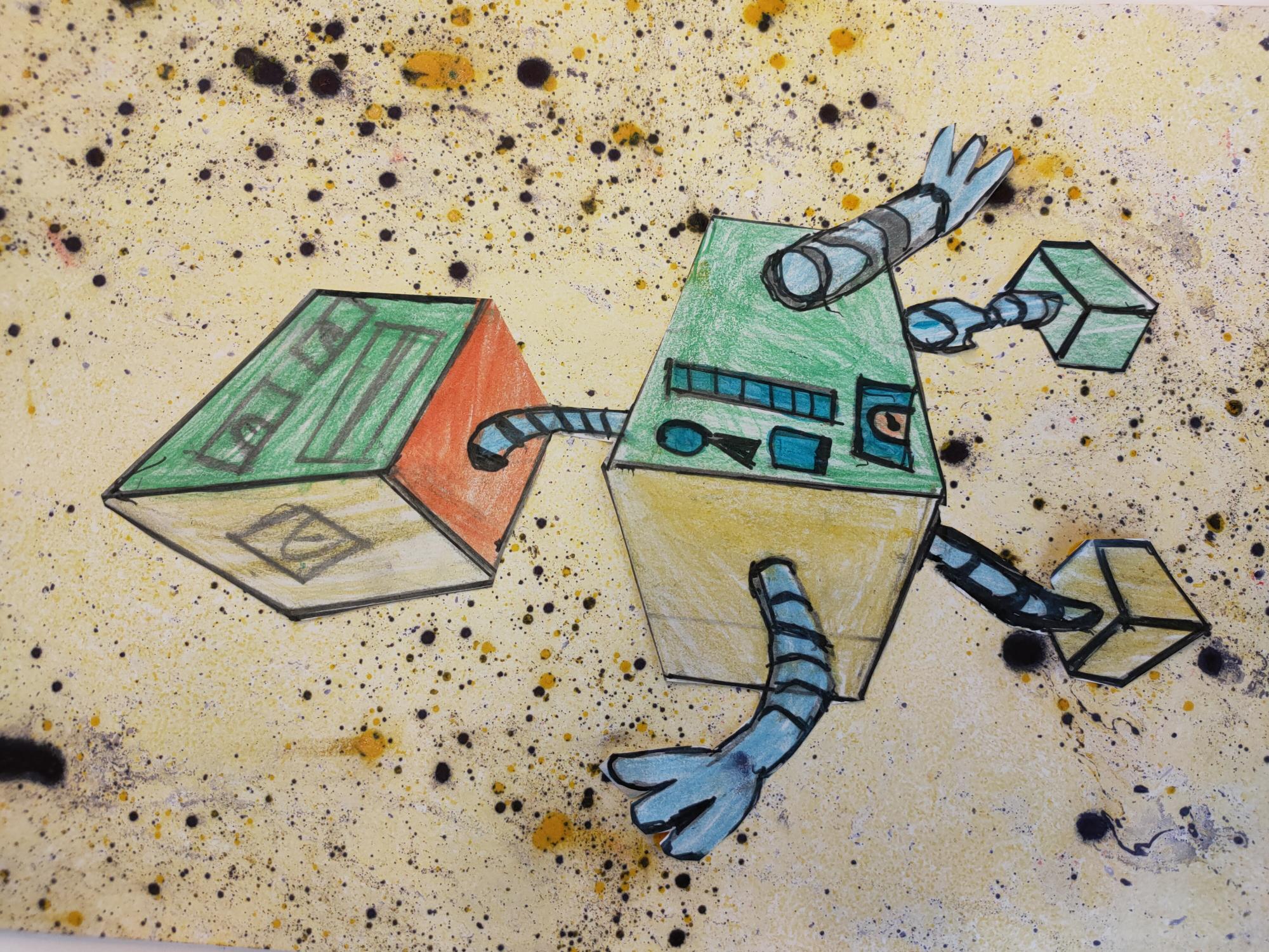 Year 9 Two Point Perspective Work - Cullybackey College