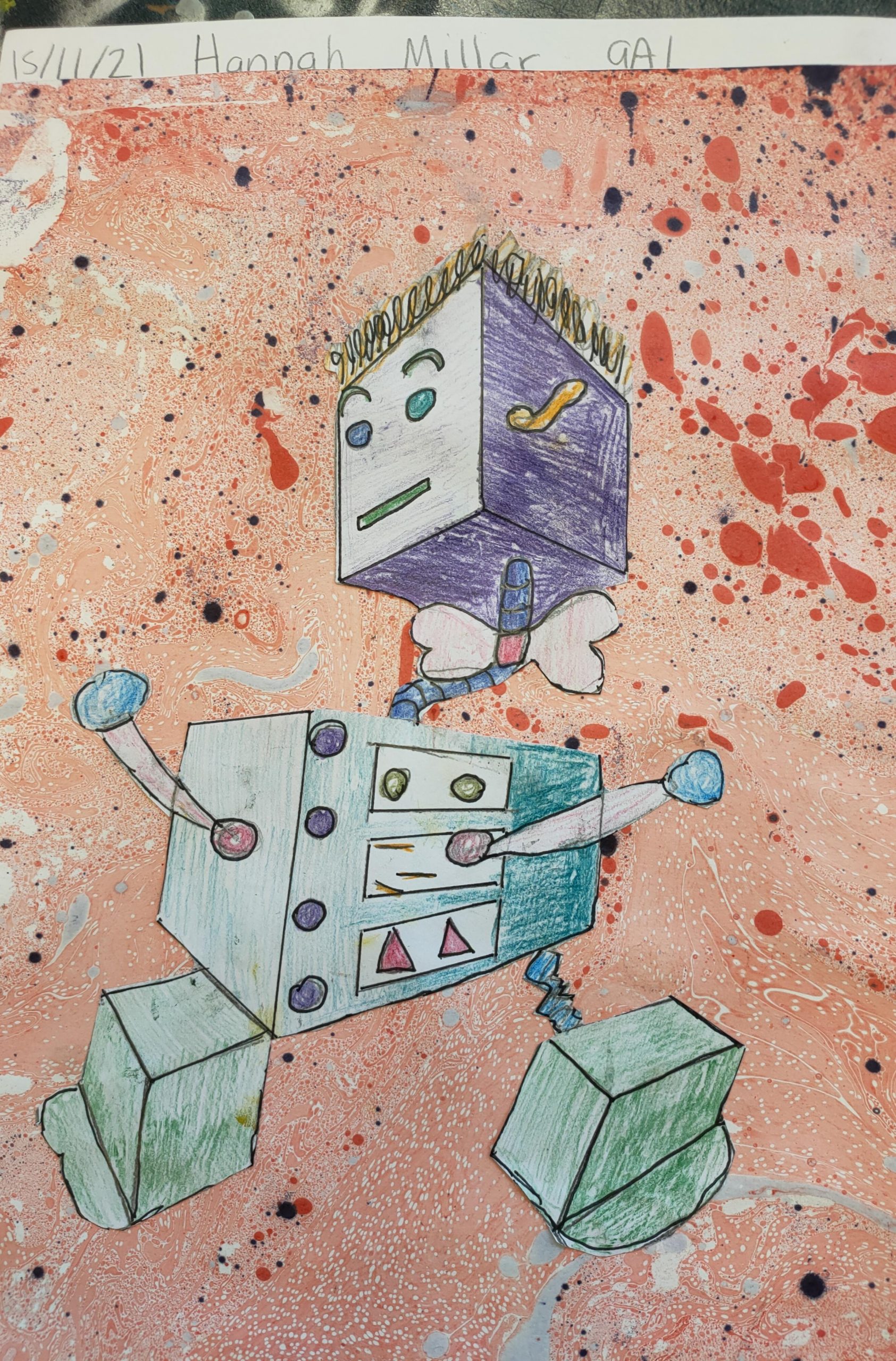 Year 9 Two Point Perspective Work - Cullybackey College