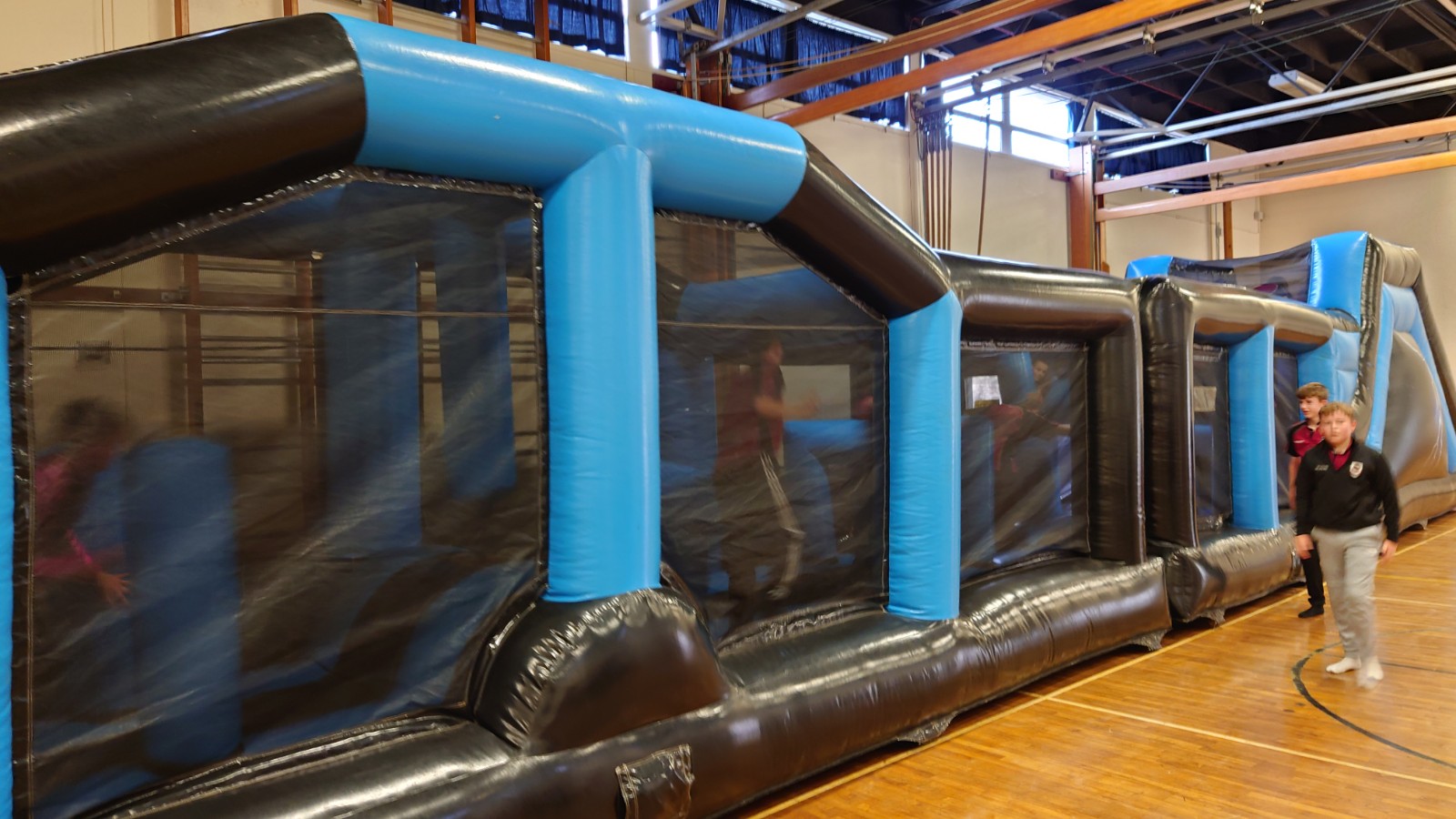 KS3 Team Building Inflatable Fun Day - Cullybackey College