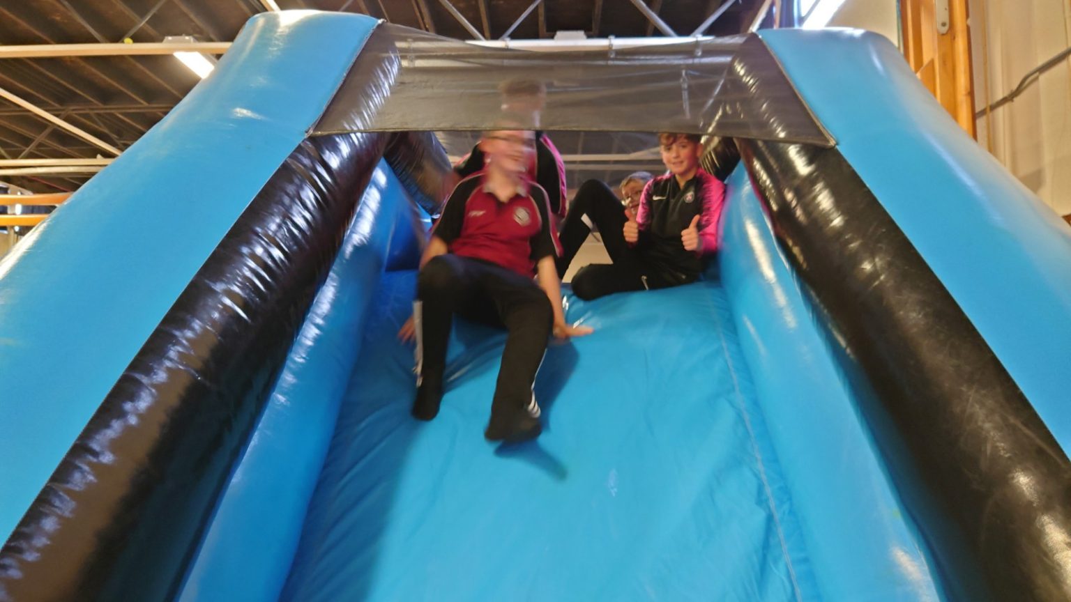 KS3 Team Building Inflatable Fun Day - Cullybackey College