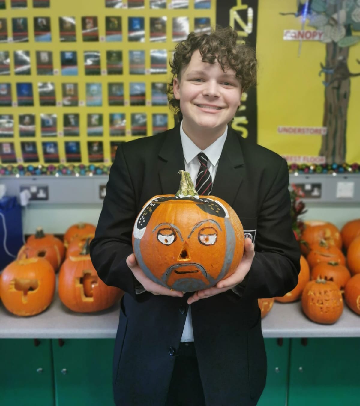 Year 9 Reformation & Henry VIII Pumpkins - Cullybackey College