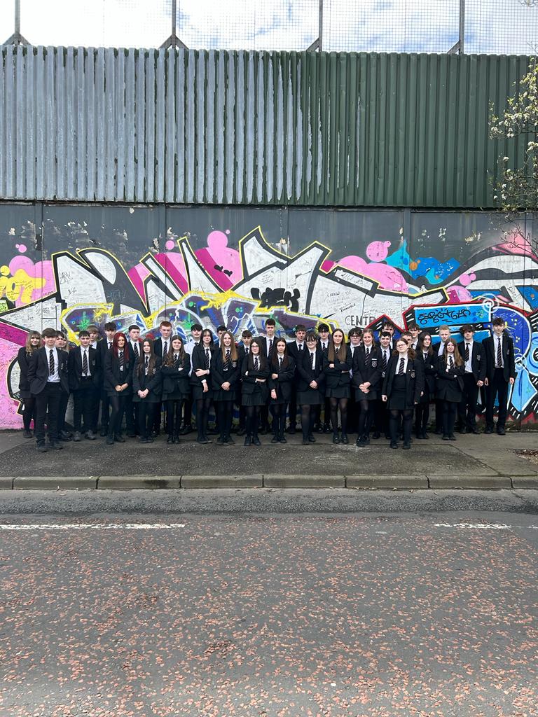 GCSE History Troubles Tour of Belfast - Cullybackey College
