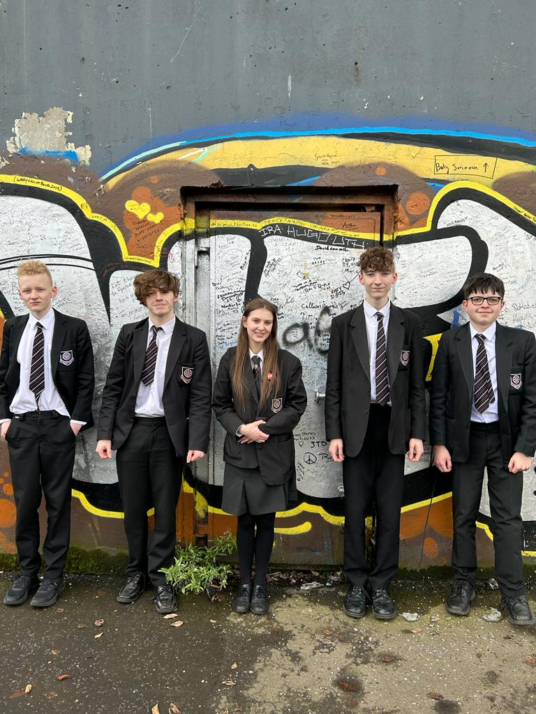 GCSE History Troubles Tour of Belfast - Cullybackey College