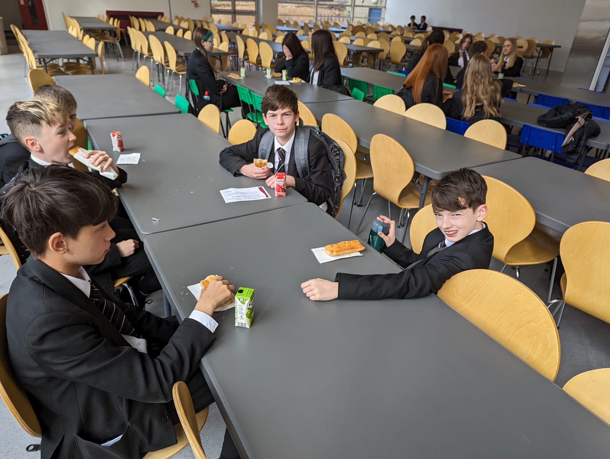 Student Council Reward Breakfast - Cullybackey College