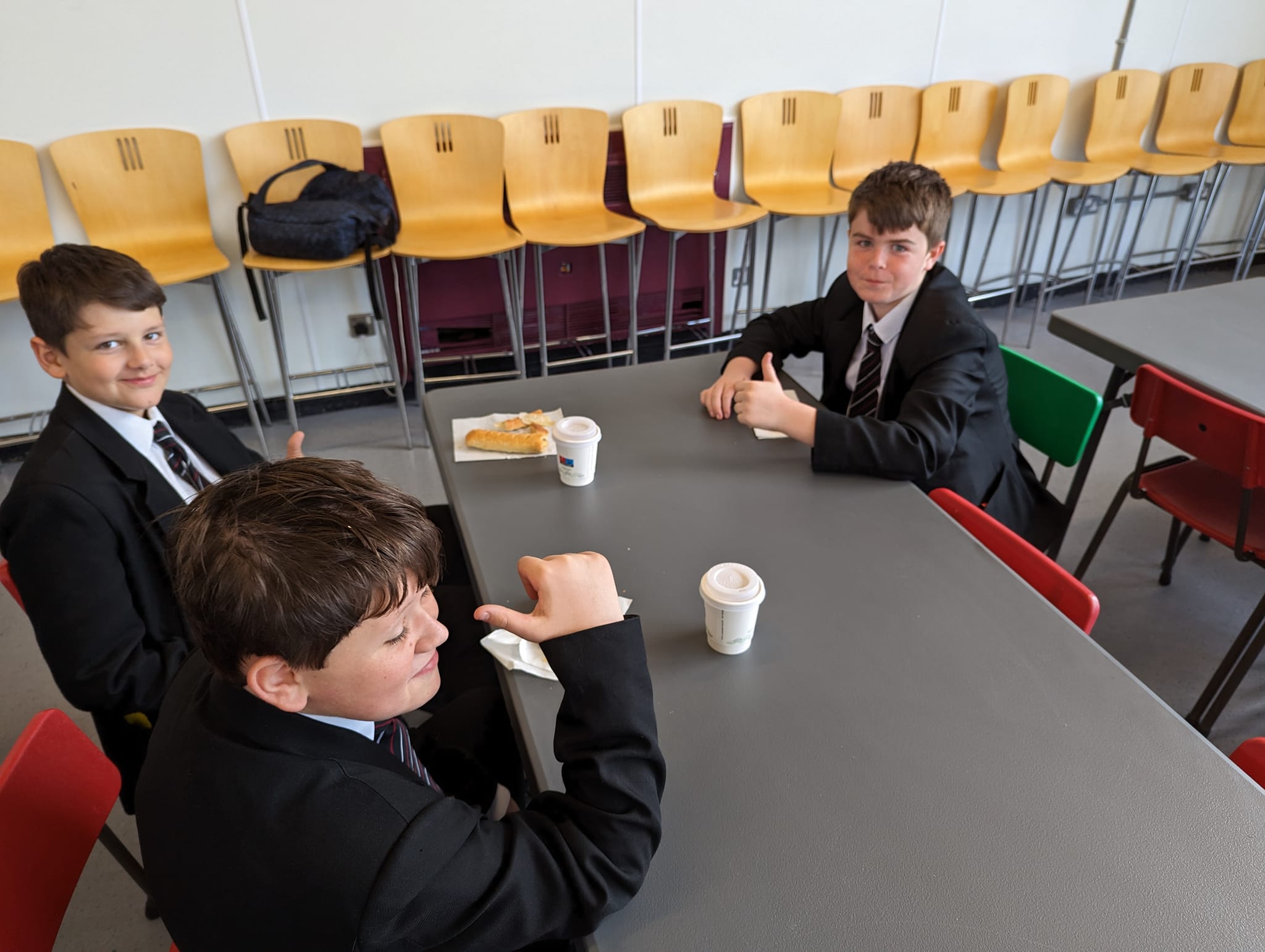 Student Council Reward Breakfast - Cullybackey College