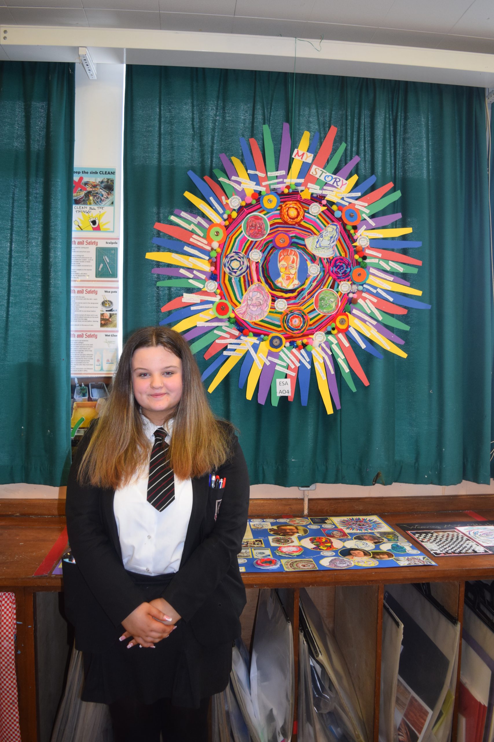GCSE Art Exhibition 2023 - Cullybackey College