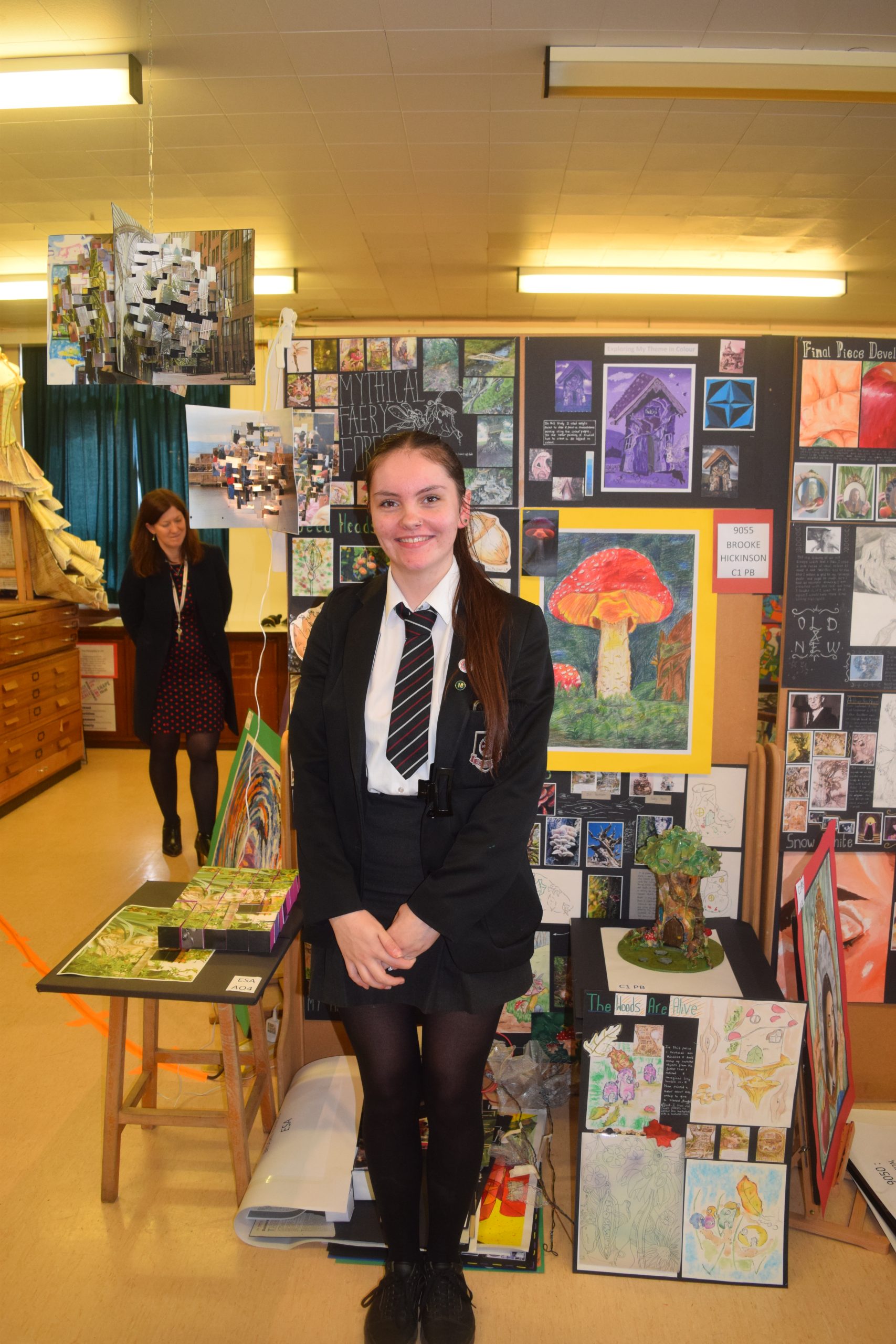 GCSE Art Exhibition 2023 - Cullybackey College