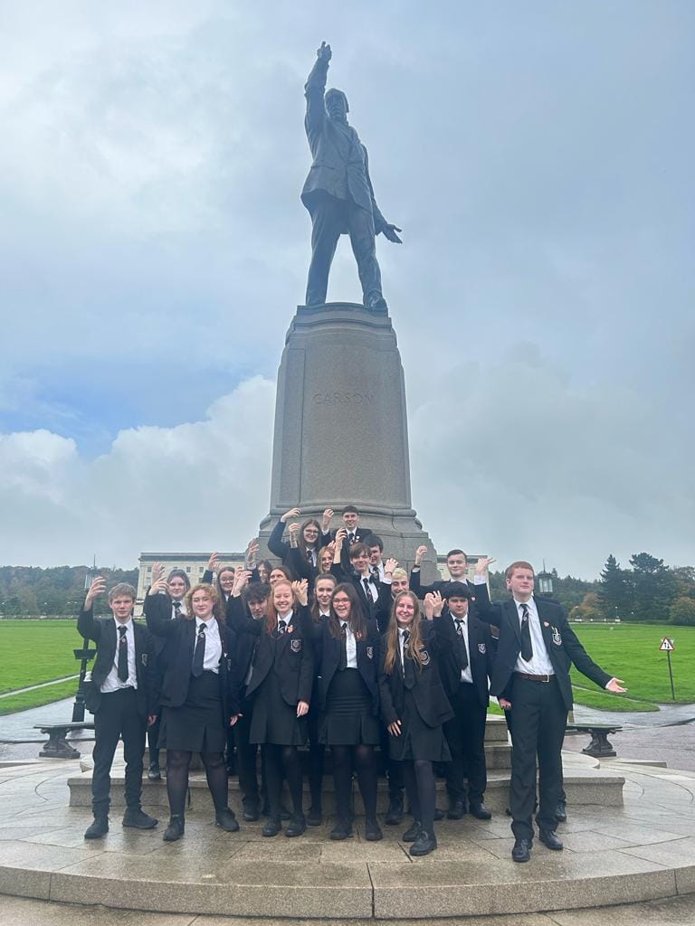 A-Level History Home Rule Tour of Belfast - Cullybackey College