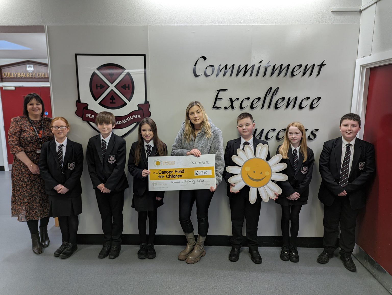 Sponsored Read for NI Cancer Fund for Children - Cullybackey College