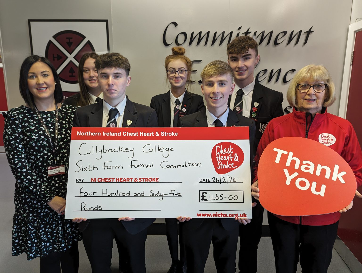 Chest, Heart & Stroke Charity Raffle - Cullybackey College