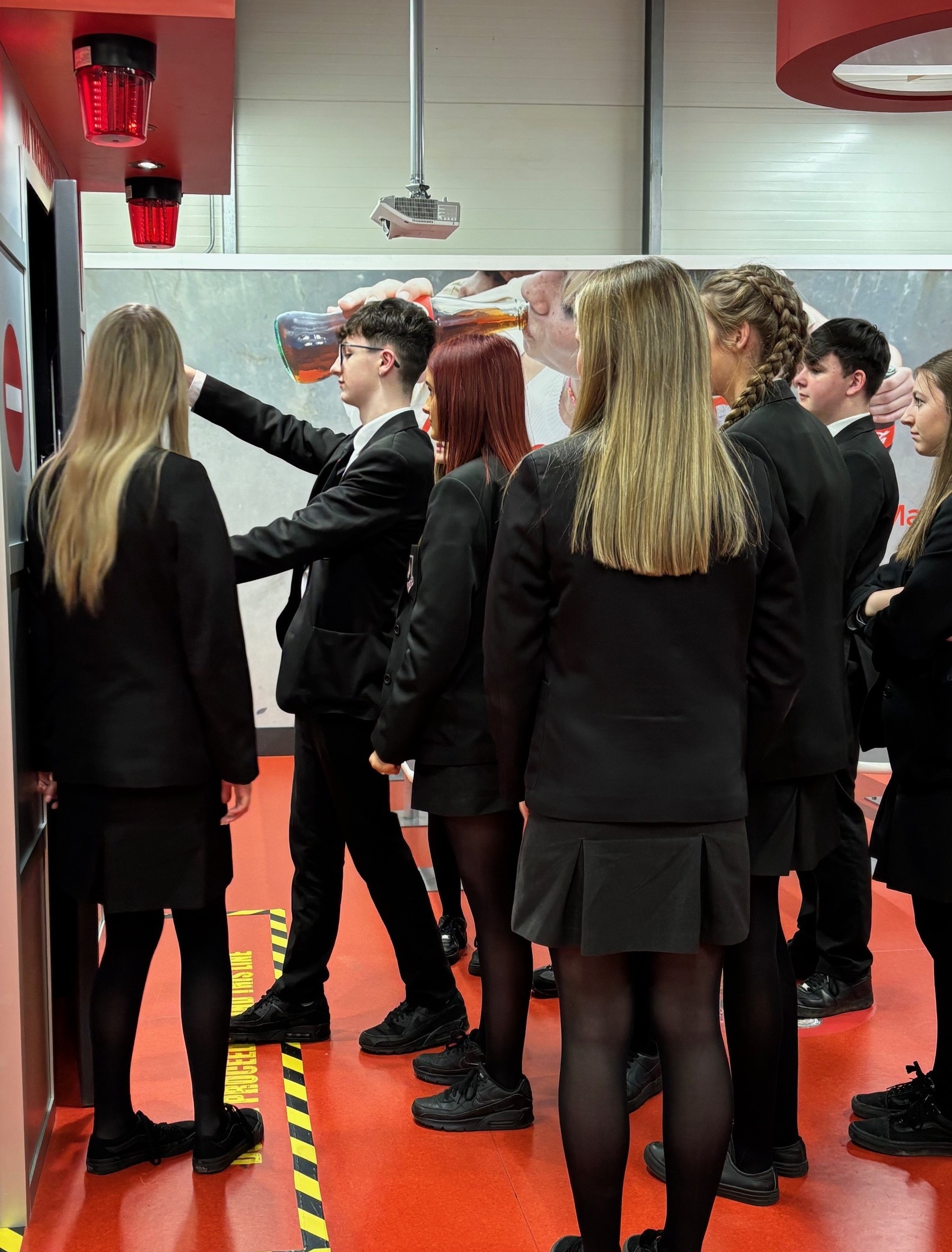 A-Level students visit Coca-Cola Factory! - Cullybackey College