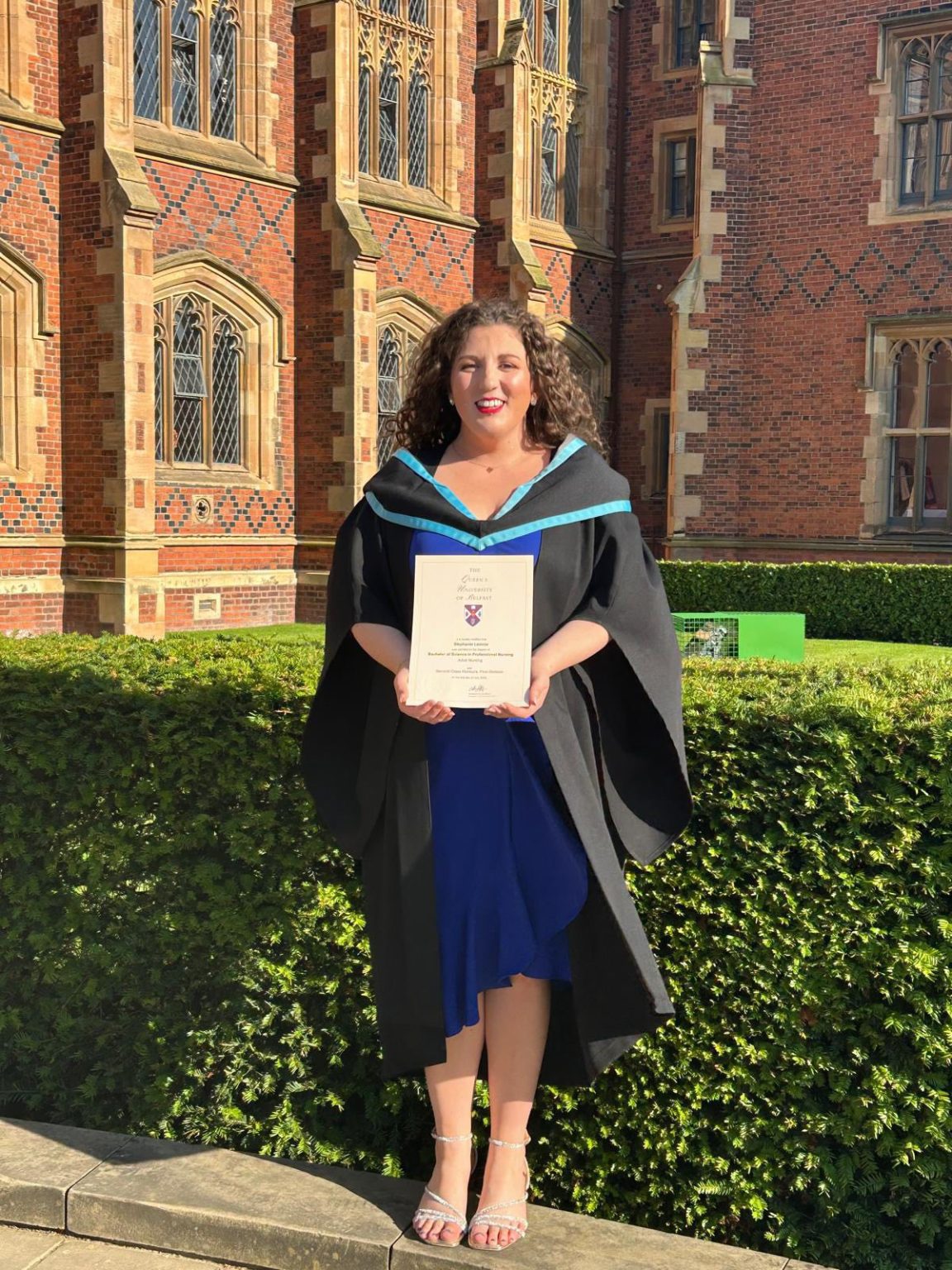 Congratulations to past pupil Stephanie Lennox! - Cullybackey College