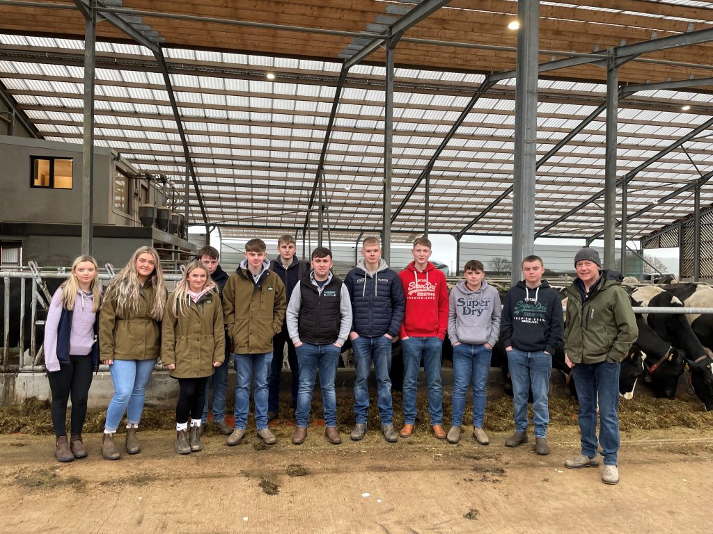 GCSE Agriculture class visit Robert Patton’s farm at Ballycarry ...
